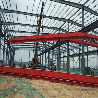 China Made Remote Control Single Girder Cross Traveling Overhead Crane supplier