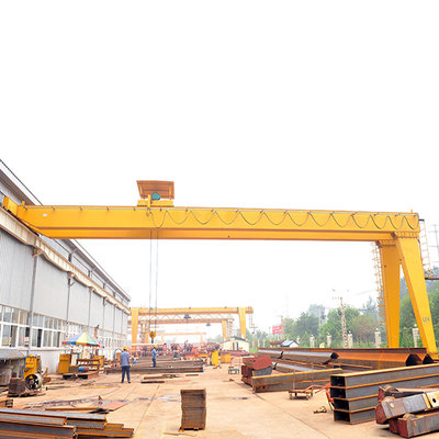 CE ISO Approved Radio Remote Control Single Girder Semi Gantry Crane from China supplier