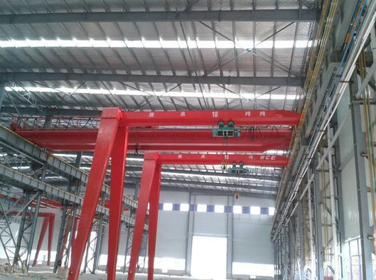 CE ISO Approved Radio Remote Control Single Girder Semi Gantry Crane from China supplier
