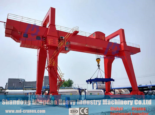 China Mingdao Brand Telescoping Gantry Crane with Cantilever Spreader supplier