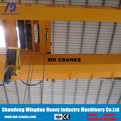 High Efficiency Top Running Bridge Crane 15Ton Double Beam Overhead Crane To Increase Your Inventory supplier