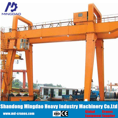 Heavy Duty Lift Capacity Double Girder overhead Gantry Crane for Sale supplier