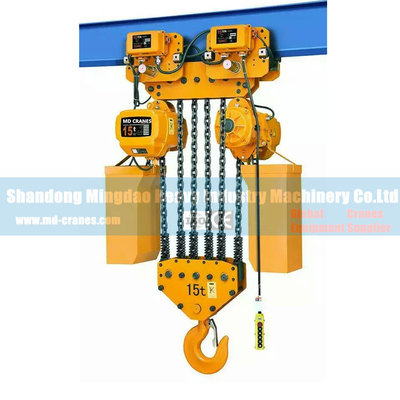 1Ton 3ton 5ton Lifting Capacity Electric Chain Hoist with Running Trolley supplier