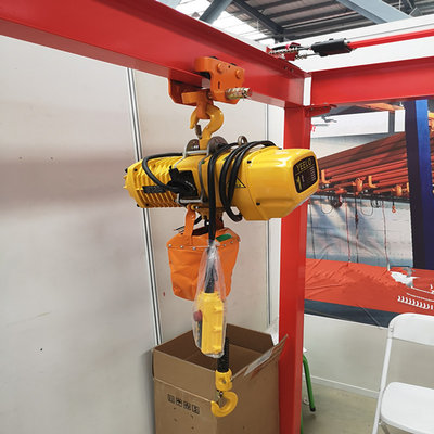 China Mingdao 500KG 1000kg Sling Type Electric Chain Hoist with Trolley supplier