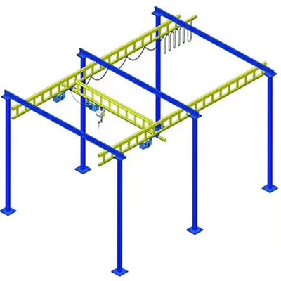 Light Duty KBK Overhead Crane Exported to Argentina Peru Brazil South America supplier