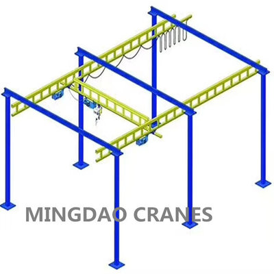350KG 500KG 800KG Kbk Model Overhead Crane Exported to Malaysia Singapore America supplier