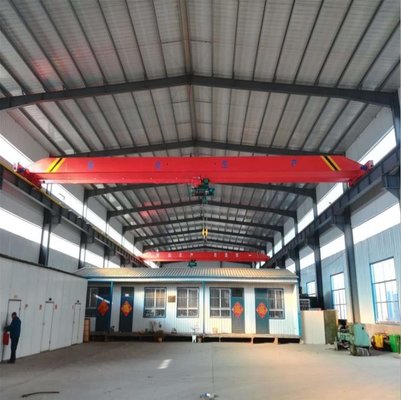 China Crane Manufacturer Single Girder Overhead Traveling Crane 20ton supplier