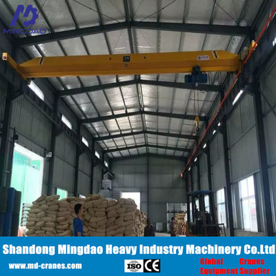 Single Girder Top Running Underslung Type Overhead Bridge Crane supplier