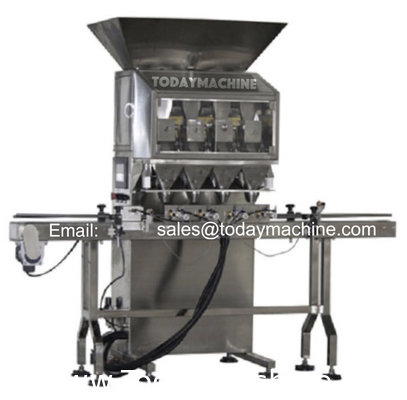 Linear Weigher  Model: DCS-1H/2H/4H  Powder, Sugar, Salt, Rice, Chemical/Medicine, Seeds, Granule, Corn kernels, Bean, C
