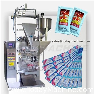Automatic Multi Lanes Liquid Sachet Packing Machine 4 Side Seal Packaging Machine