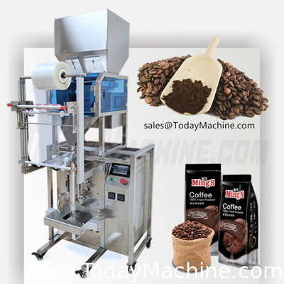 Automatic Vertical Granule Grains Beans Pouch Packing Machine With Linear Weigher