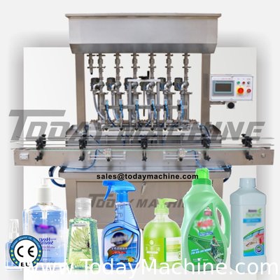 Automatic  Grape Vodka Alcohol White Wine Glass Bottle Liquid Filling Machine Production Line
