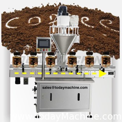 High Quality Customizable Spice Coffee Milk Powders Auger Weighing Filling Automatic Protein Powder Packaging Machine Ca