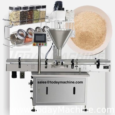 High Quality Customizable Spice Coffee Milk Powders Auger Weighing Filling Automatic Protein Powder Packaging Machine Ca