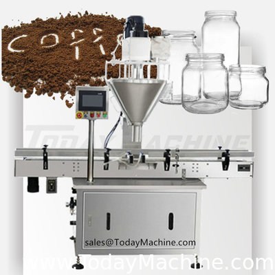 High Quality Customizable Spice Coffee Milk Powders Auger Weighing Filling Automatic Protein Powder Packaging Machine Ca