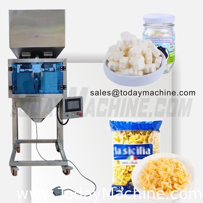 Granule Sugar Salt Rice Grain Weighing Filling Machine Linear Weigher