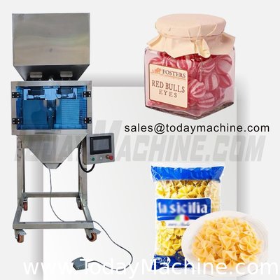 Granule Sugar Salt Rice Grain Weighing Filling Machine Linear Weigher