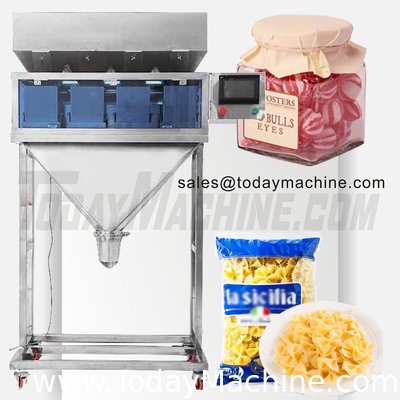 Granule Sugar Salt Rice Grain Weighing Filling Machine Linear Weigher