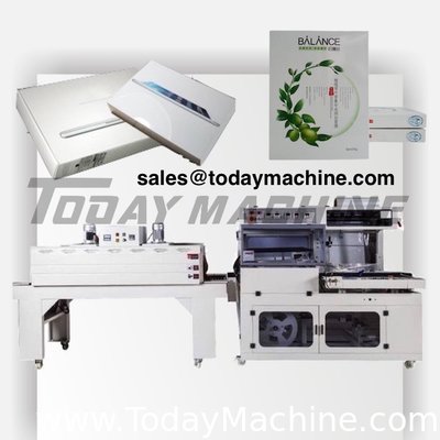 Automatic POF PVC Film L Bar Sealer Heat Sealing Shrink Cutting Wrapping Packing Machine