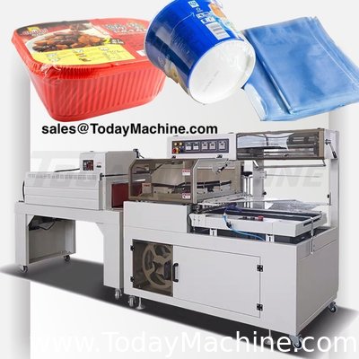 Automatic POF PVC Film L Bar Sealer Heat Sealing Shrink Cutting Wrapping Packing Machine