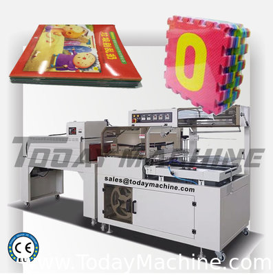 Automatic POF PVC Film L Bar Sealer Heat Sealing Shrink Cutting Wrapping Packing Machine