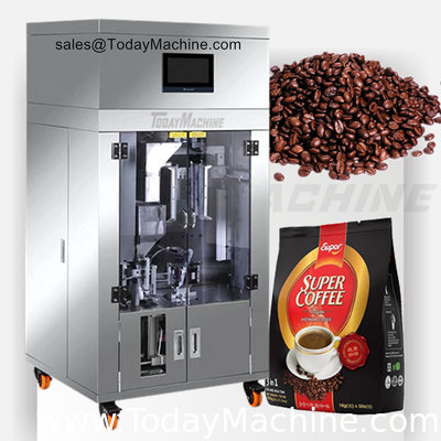 Automatic Black Tea Oolong Tea Premade Bag Vacuum Gusset Bag Packing Machine