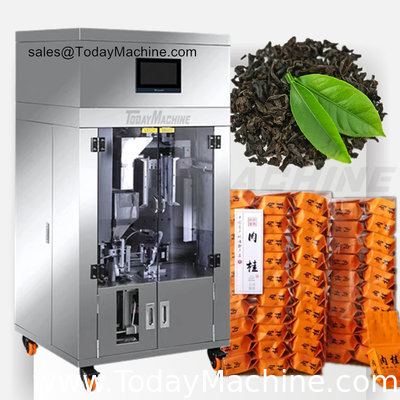 Automatic Black Tea Oolong Tea Premade Bag Vacuum Gusset Bag Packing Machine