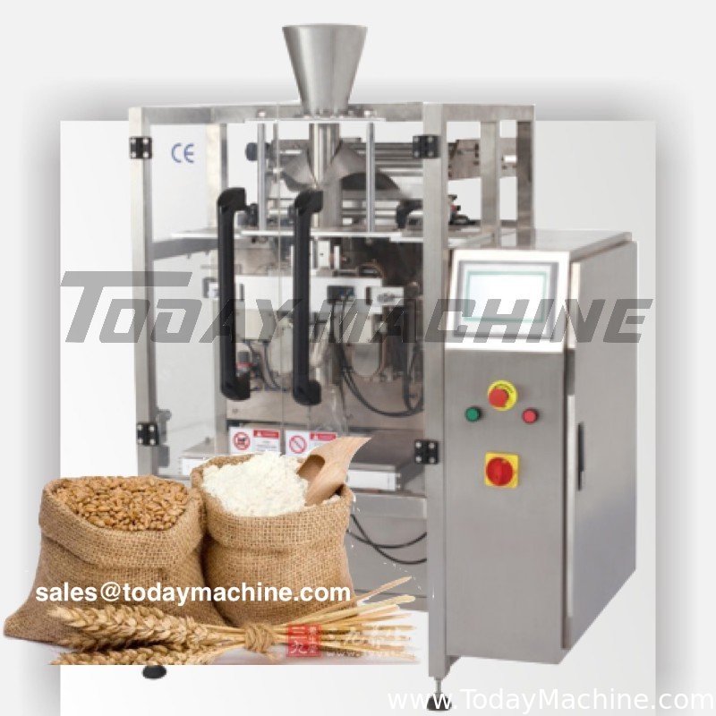 Collar Type Puff Automatic Food Packaging For Chips Potato Pilot Scale Packing Machine Chips