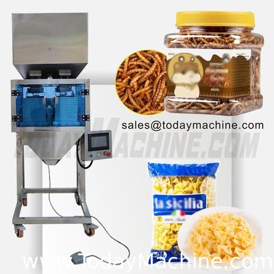 Granule Sugar Salt Rice Grain Weighing Filling Machine Linear Weigher
