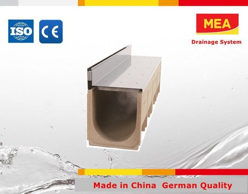 MEA Storm drainage linear trough gutter/channel for outdoors