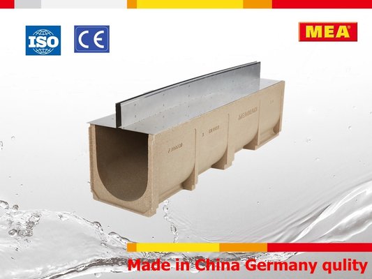 MEA Storm drainage linear trough gutter/channel for outdoors