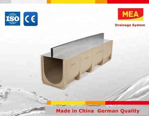MEA TS1000 -3000 Polymer Concrete Channel ,slot u channel