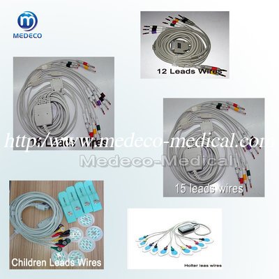 Me3301 Single Channel 12 Leads 5 LCD ECG with Battery Electrocardiograph