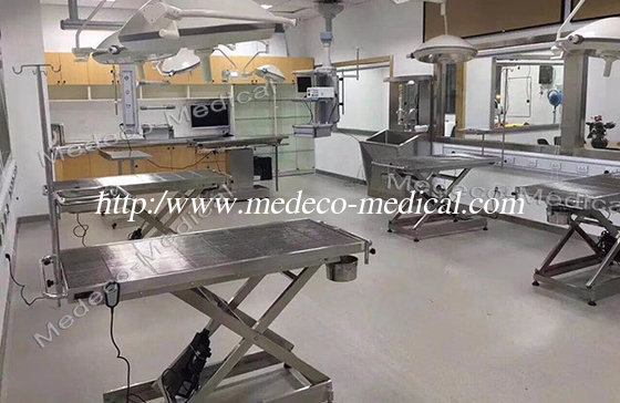 Veterinary Animal Devices Stainless steel single-sided tilting table Mes-02