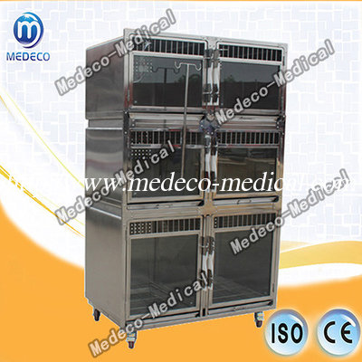 Veterinary Equipment Pet Cage Stainless steel pet display (foster, hospitalization) cage Mezs-02