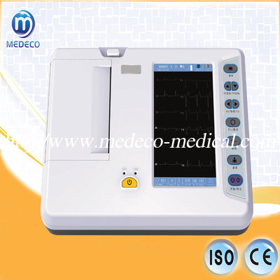 Me3312g 7 Inch Portable Digital ECG Machine 12 Channel Record Top Sell Electrocardiograph