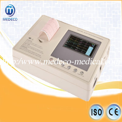 Me-3 Medical Clinic Equipment 3 Channel Large Capacity ECG with 4.3 Inch Display