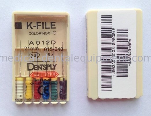 H - File / Reamers Barbed Broaches , 25mm Niti Files Endodontics