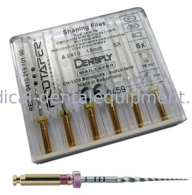 Rotary Protaper Endodontic Rotary Instruments , Niti Alloy Biorace Endo