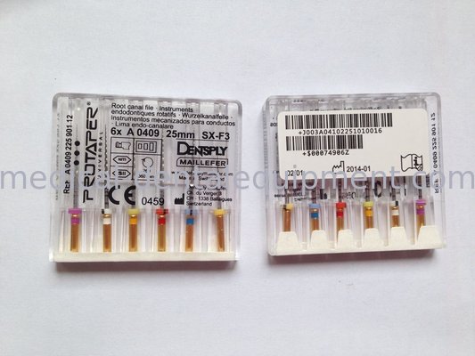 Rotary Protaper Endodontic Rotary Instruments , Niti Alloy Biorace Endo