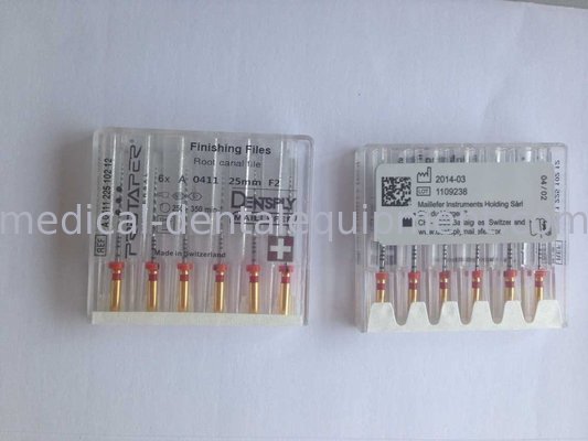 Length 25mm Size Sx - f3 Endo Rotary Files For Fast Removal Of Pulpal Tissue