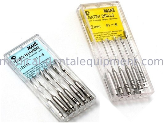 Mani Dentsply Rotary Files Pesso Reamers, Engine Rotary Instruments In Endodontics