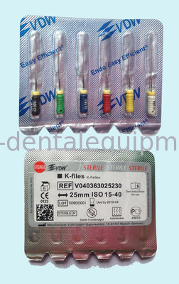 Vdw Hand Dental Endodontic Files For Fast Removal Of Pulpal Tissue