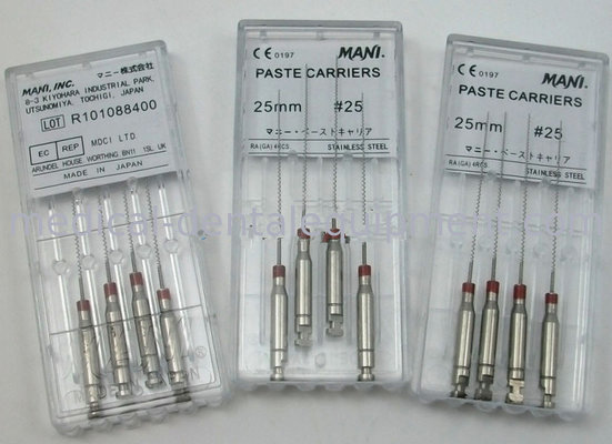 Mani Paste Carrier Rotary Files Endo , 25mm Engine Endo Rotary Files