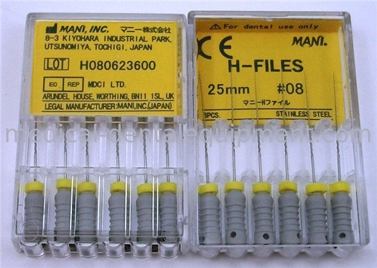Stainless k - Files Endodontic Rotary Instruments 28mm Length