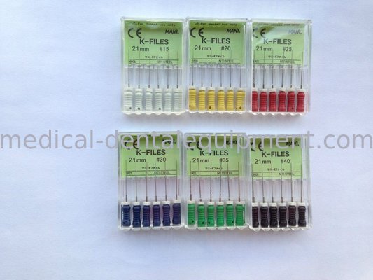 Stainless k - Files Endodontic Rotary Instruments 28mm Length