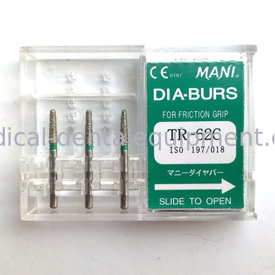 Natural Diamond Powder Dental Endodontic Files With Dental Diamond Burs