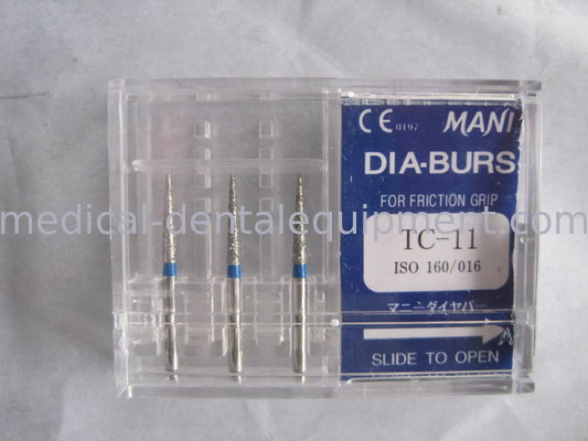 Natural Diamond Powder Dental Endodontic Files With Dental Diamond Burs