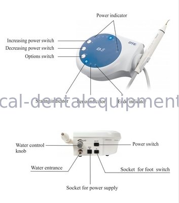 Dental Ultrasonic Scaler Woodpecker DTE D5 Scaler SATELEC Compatible With CE and FDA certificated