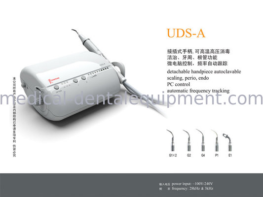 Woodpecker EMS Compatible UDS-A Dental Ultrasonic Scaler With detachable Handpiece Multi-function Scaling, perio , endo